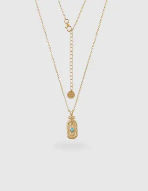 SOPHIE BLAKE Greta Pendant Turquoise