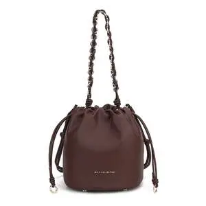 MKF COLLECTION - J'OMOR Paityn Bucket Bag Chocolate - Brown