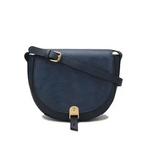MKF COLLECTION - J'OMOR Adalyn Embossed Crossbody Bag Navy - Blue