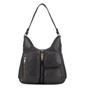 MKF COLLECTION - J'OMOR Daphne Shoulder Bag Charcoal Gray - Grey