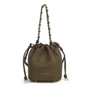 MKF COLLECTION - J'OMOR Paityn Bucket Bag Olive - Green