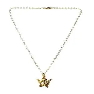 LEXI JEWELRY Golden Amorino Charm Necklace