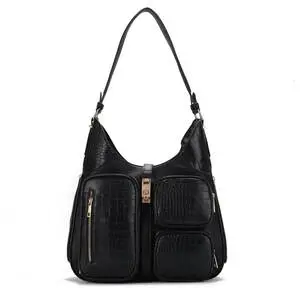 MKF COLLECTION - J'OMOR Daphne Shoulder Bag - Black
