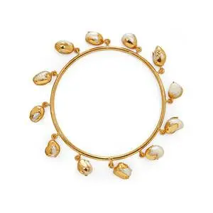 DHWANI BANSAL Asara Bangle With Baroque Pearls