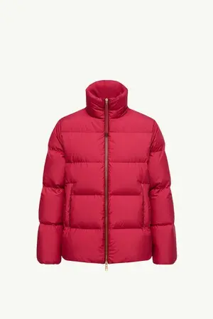 Moncler Vivantesse Short Down Jacket Red