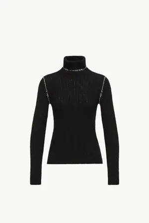 Moncler Wool Blend Turtleneck Sweater
