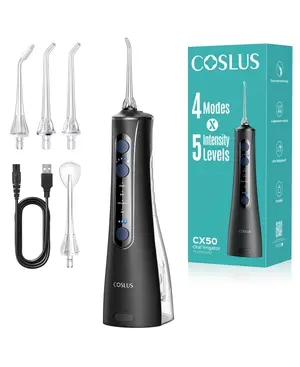 COSLUS Cx50 Cordless Water Flosser - Black