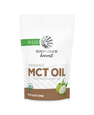 SUNWARRIOR Harvest Mct Oil Powder Coconut Derived Medium Chain Triglycerides - No Color