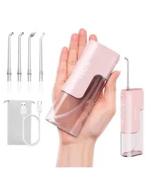 COSLUS Tx40 Mini Water Flosser - Pink