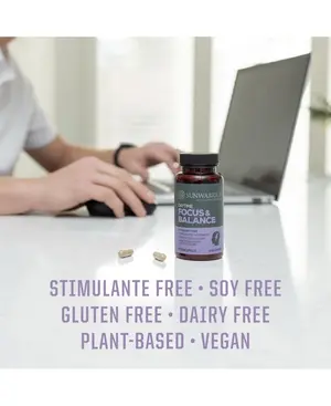 SUNWARRIOR Active Focus And Balance Capsules