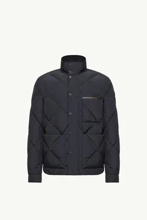 Moncler Surlake Diamond-quilted Down Jacket