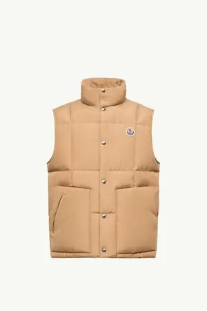 Moncler Brumelune Down Vest - Beige