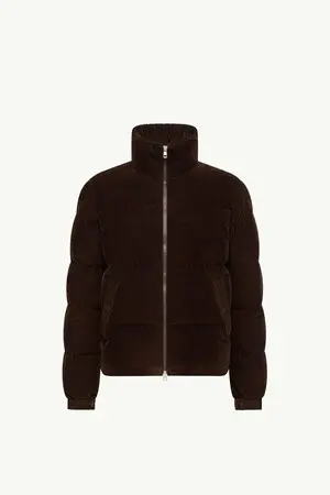 Moncler Esparron Corduroy Short Down Jacket