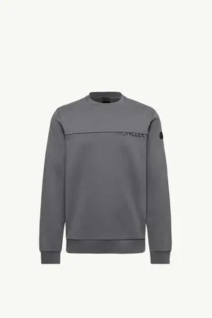 Moncler MONCLER COLLECTION Logo Cotton Sweatshirt Grey