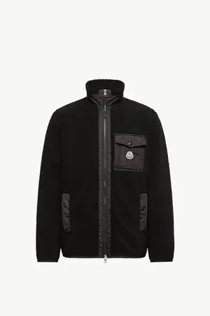 Moncler Teddy Zip-up Sweatshirt