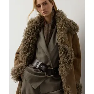 Ralph Lauren Stassie Birdseye Tweed Jacket With Hooded Lapels