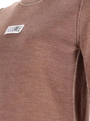 MAISON MARGIELA Maglia Con Patch Logo