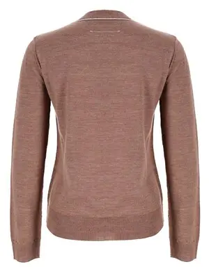 MAISON MARGIELA Maglia Con Patch Logo