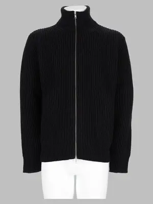 MAISON MARGIELA Maglia A Costine Con Zip