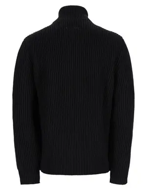 MAISON MARGIELA Maglia A Costine Con Zip