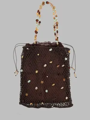 Cult Gaia Borsa Tote "mercier" Con Perline Decorative