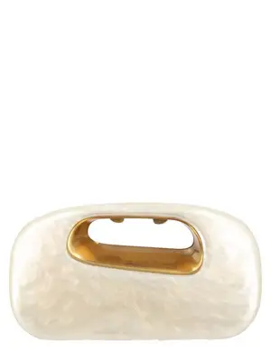 Cult Gaia Clutch "amara - Ivory