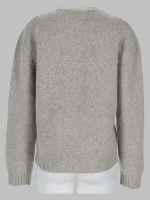 MAISON MARGIELA Maglia In Lana Con Logo