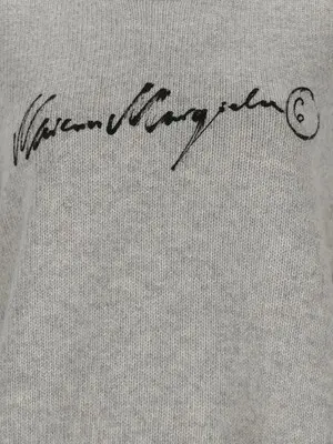 MAISON MARGIELA Maglia In Lana Con Logo
