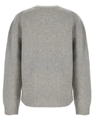 MAISON MARGIELA Maglia In Lana Con Logo