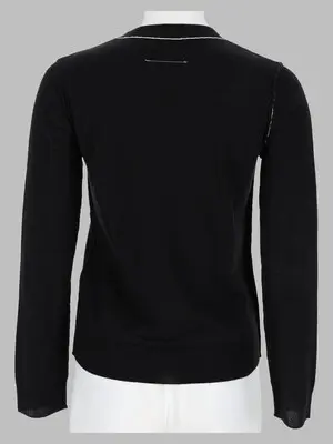 MAISON MARGIELA Maglia Con Patch Logo