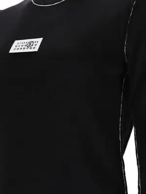 MAISON MARGIELA Maglia Con Patch Logo
