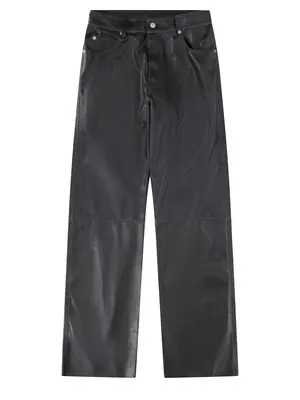 MAISON MARGIELA Jeans 5 Tasche Effetto Pelle