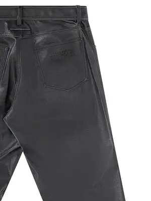 MAISON MARGIELA Jeans 5 Tasche Effetto Pelle