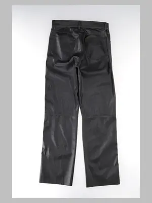 MAISON MARGIELA Jeans 5 Tasche Effetto Pelle