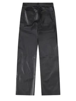 MAISON MARGIELA Jeans 5 Tasche Effetto Pelle