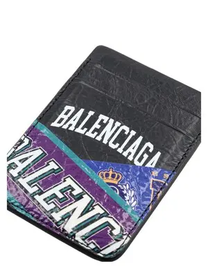 Balenciaga Portacarte Magnetico Con Stampa