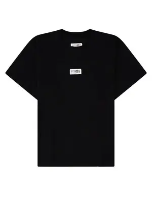 MAISON MARGIELA T-shirt Con Logo - Black