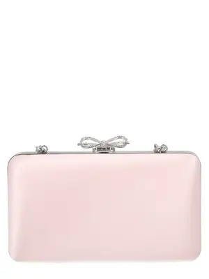 SELF-PORTRAIT Clutch Rosa In Raso