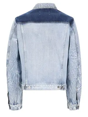 MAISON MARGIELA Giacca In Denim Effeto Patchwork