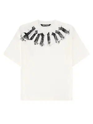 Palm Angels T-shirt Con Logo - White