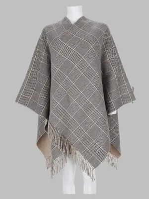 Brunello Cucinelli Poncho In Cashmere