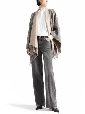 Brunello Cucinelli Poncho In Cashmere