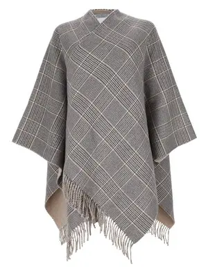 Brunello Cucinelli Poncho In Cashmere
