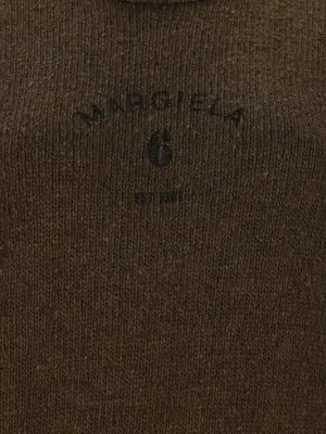 MAISON MARGIELA Maglia Con Dettagli Sfrangiati