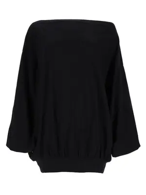 MAISON MARGIELA T-shirt Asimmetrica A Manica Lunga