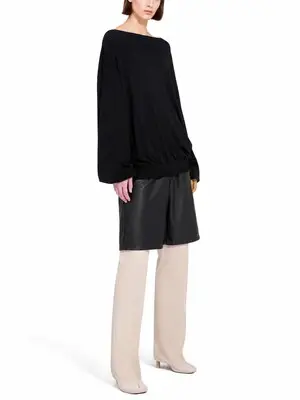 MAISON MARGIELA Asymmetrical Long Sleeve T-shirt