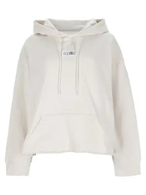 MAISON MARGIELA Felpa Con Patch Logo