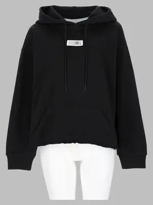 MAISON MARGIELA Felpa Con Patch Logo