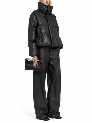 MAISON MARGIELA Padded Faux Leather Jacket