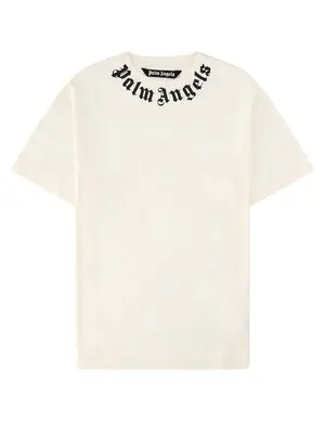 Palm Angels T-shirt Con Logo - White